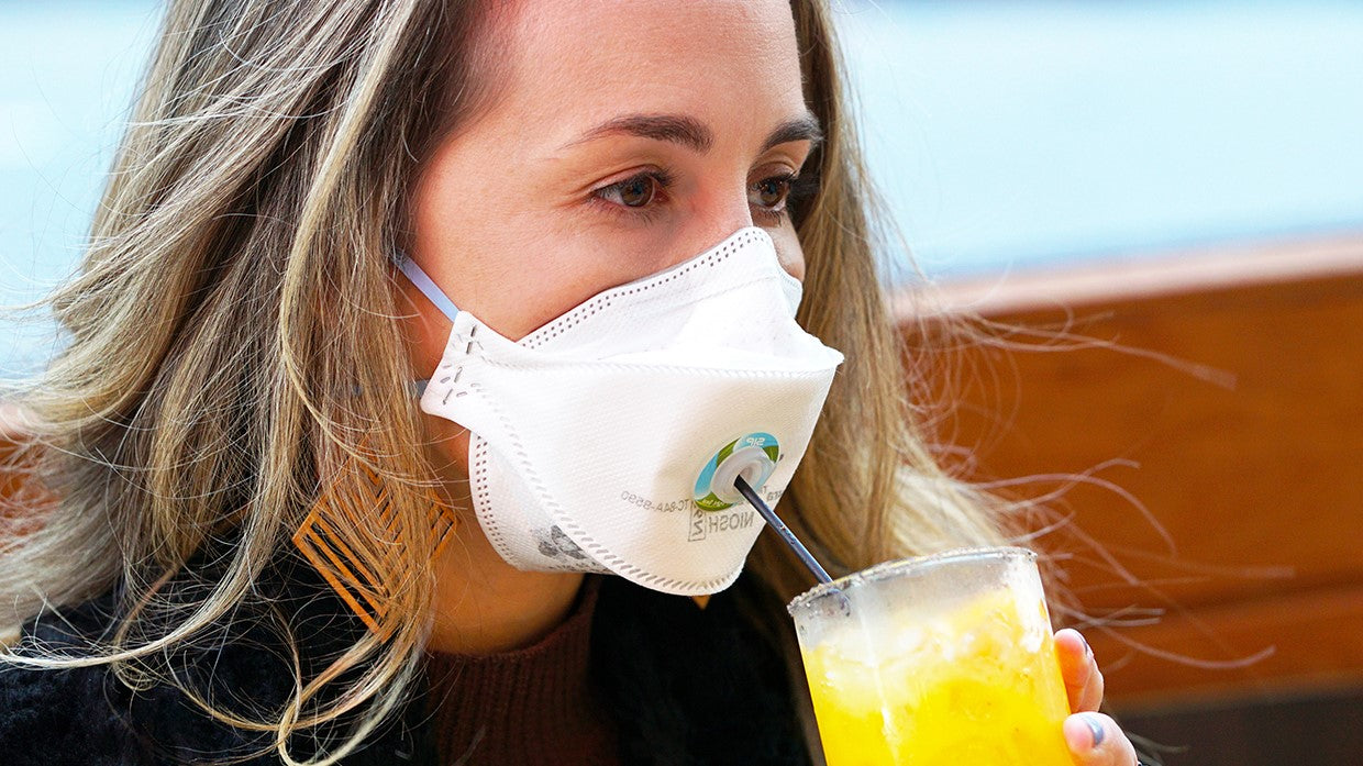 Install SIP Valve onto any mask – SIPmask