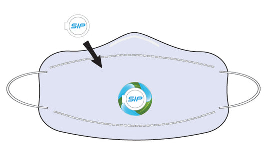 Install SIP Valve onto any mask – SIPmask