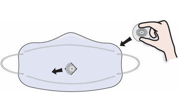 Install SIP Valve onto any mask – SIPmask